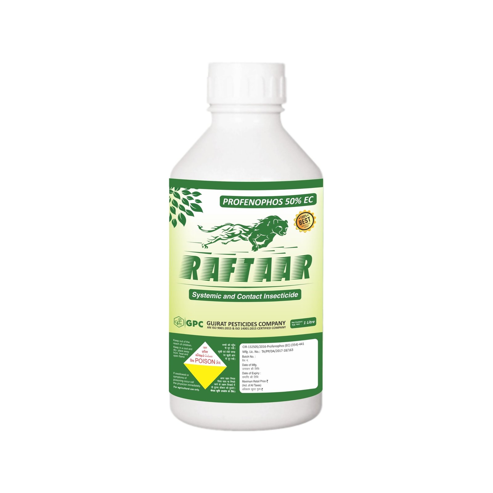 Raftar for INSECTICIDE | Buy Online from Agricul